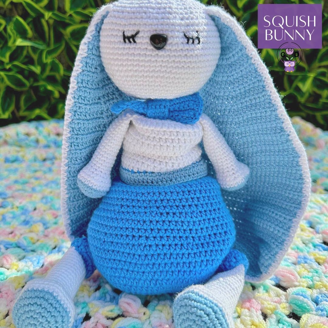 Baby Bunny Comforter Crochet Pattern for Download - Etsy