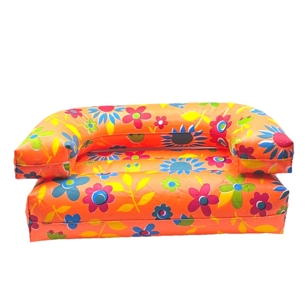 Vintage 1990s Barbie Inflatable Flower Couch Y2K Doll Furniture - Etsy