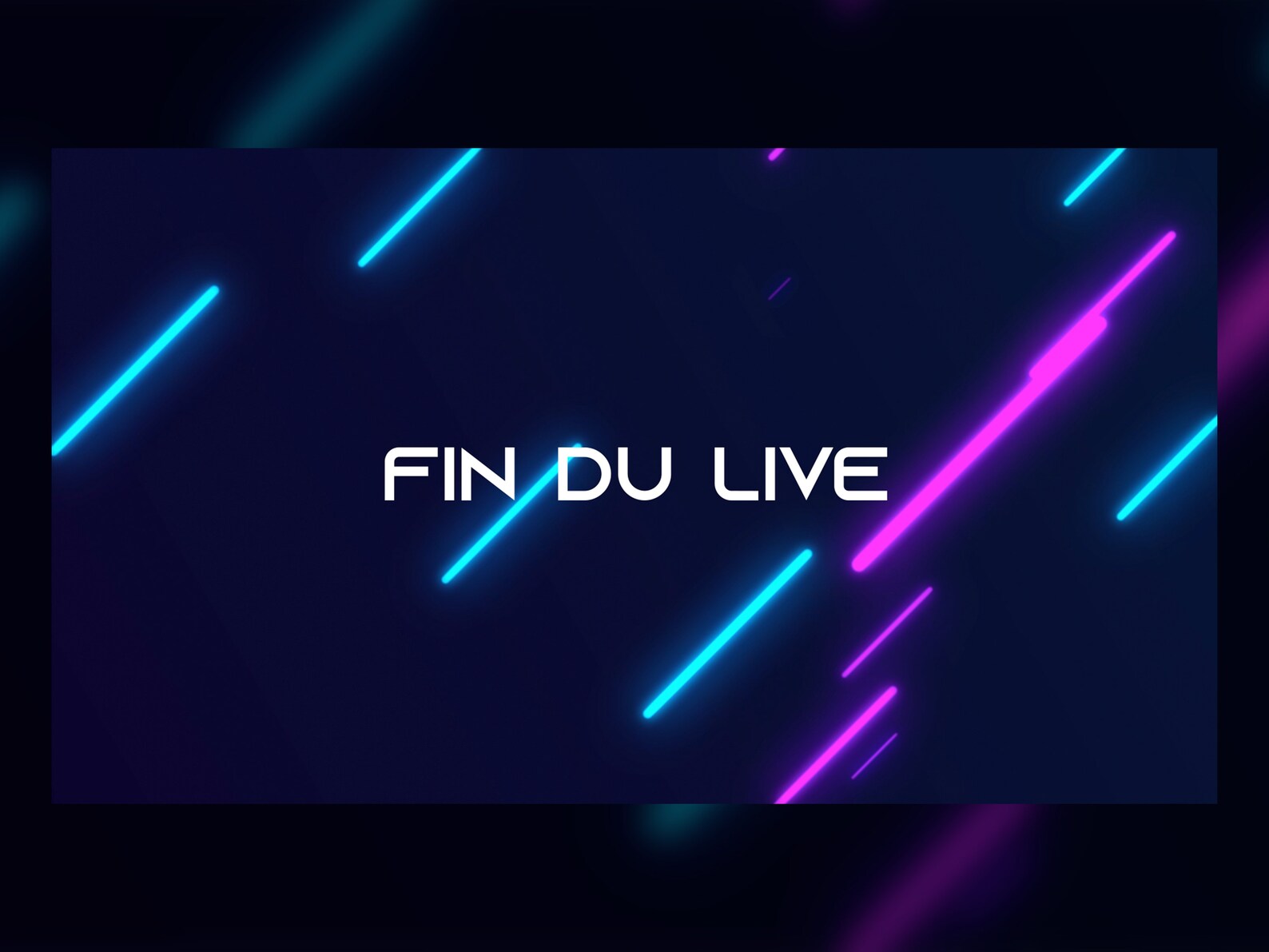 Neon Infinity Animated Stream Pack Twitch Overlays - Etsy