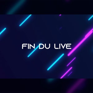 Neon Infinity - Animated Stream Pack Twitch | Overlays, Screens, Panels ...