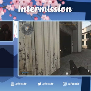 Japan - Animated Stream Package Twitch | Overlays, Screens, Panels ...