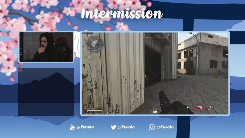 Japan - Animated Stream Package Twitch | Overlays, Screens, Panels ...