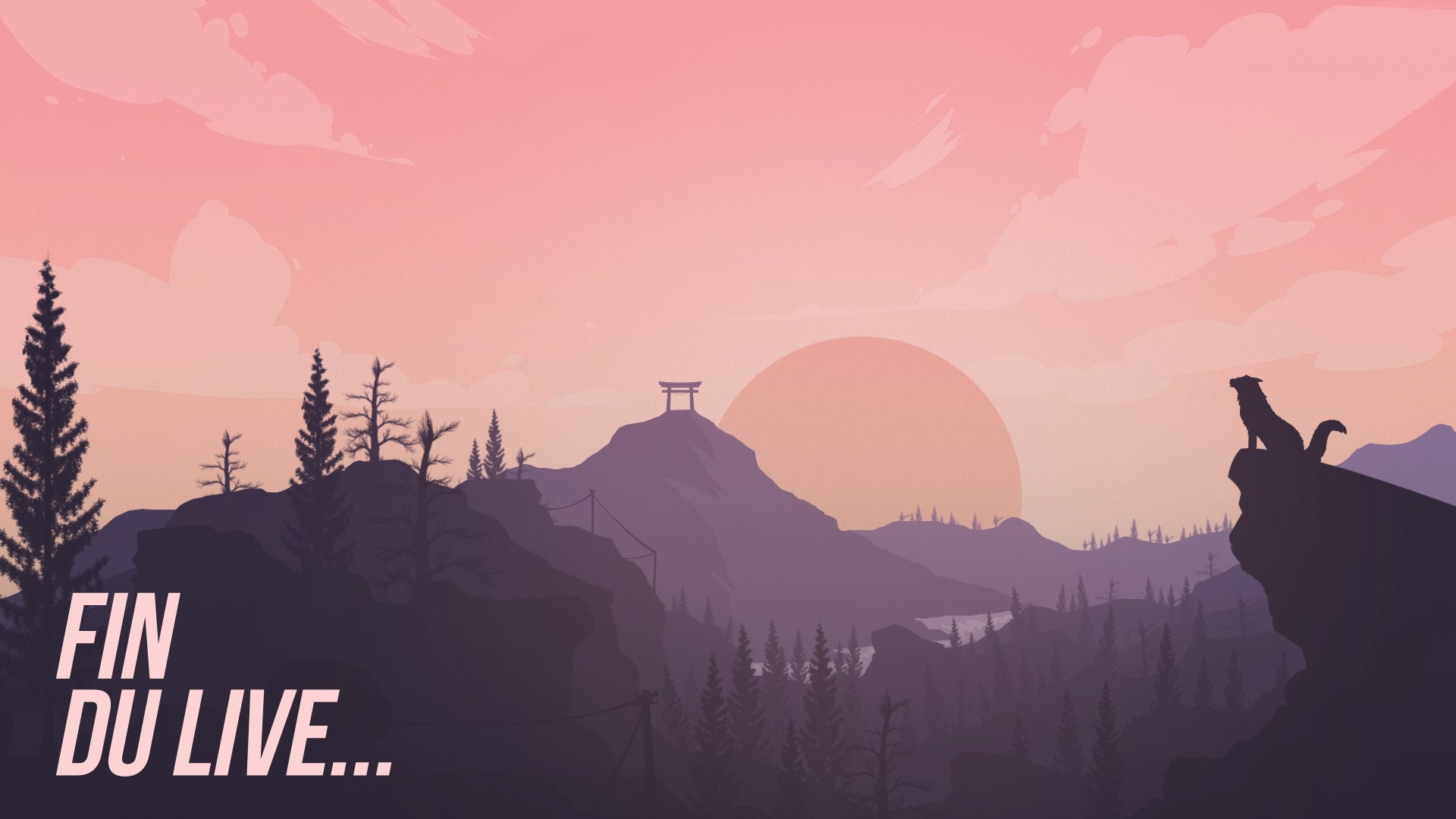 Japanese Sunset - Animated Stream Pack Twitch | Overlays, Screens ...