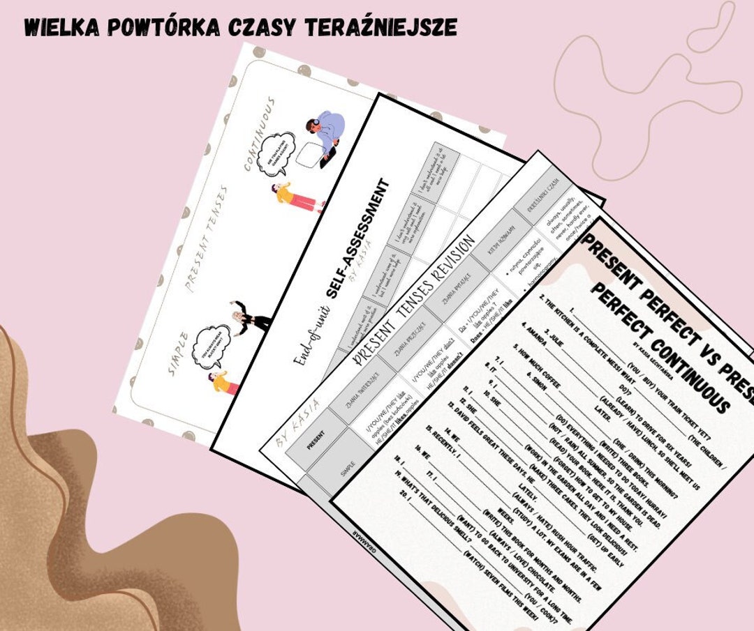 English Language Full Pack Present Times - Etsy