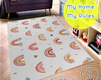 Melon Design Rug - Etsy