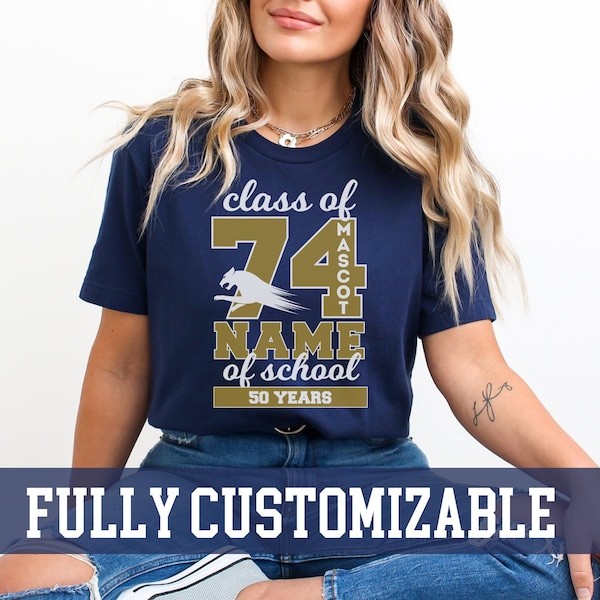 50th Class Reunion Tshirts - Etsy