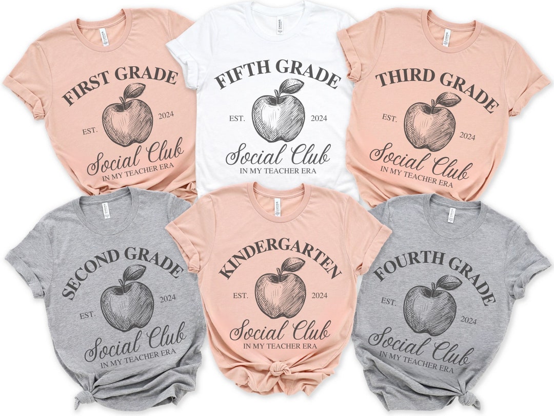 Matching Teacher Team Shirts, Grade Level Teacher Shirts, First Grade ...