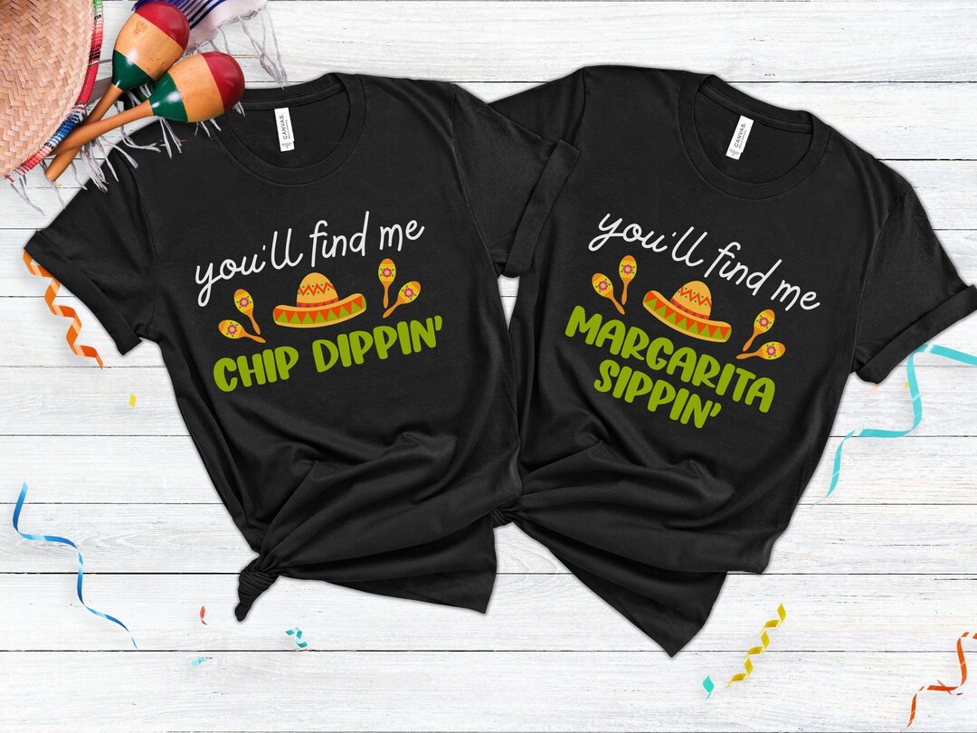 Cinco De Mayo Couple Shirts Mexico Trip Shirt Best Friend Matching ...