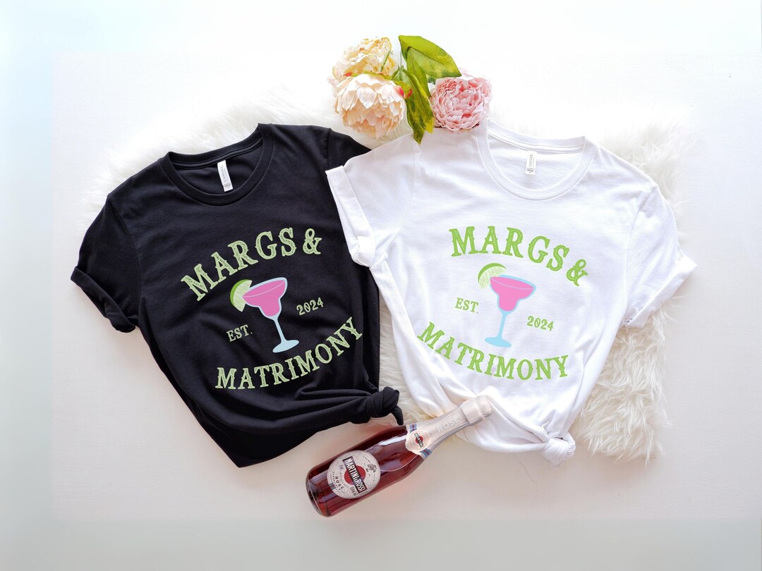 Margs and Matrimony Bachelorette Party Shirts, Final Fiesta ...