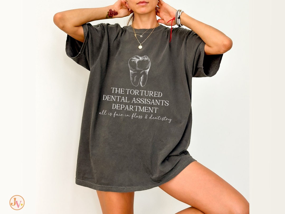 Funny Dental Assistant Shirt Women, Cute Dental Gift for RDA, Dental ...