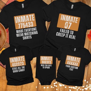 Matching Halloween Party Shirts, Funny Halloween Group Shirts, Cousin ...