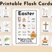 Easter Religious Flash Cards, Easter Story Flash Cards - Etsy