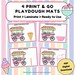 Ice Cream Playdough Mats Printable PDF | Summer Activity for Kids ...