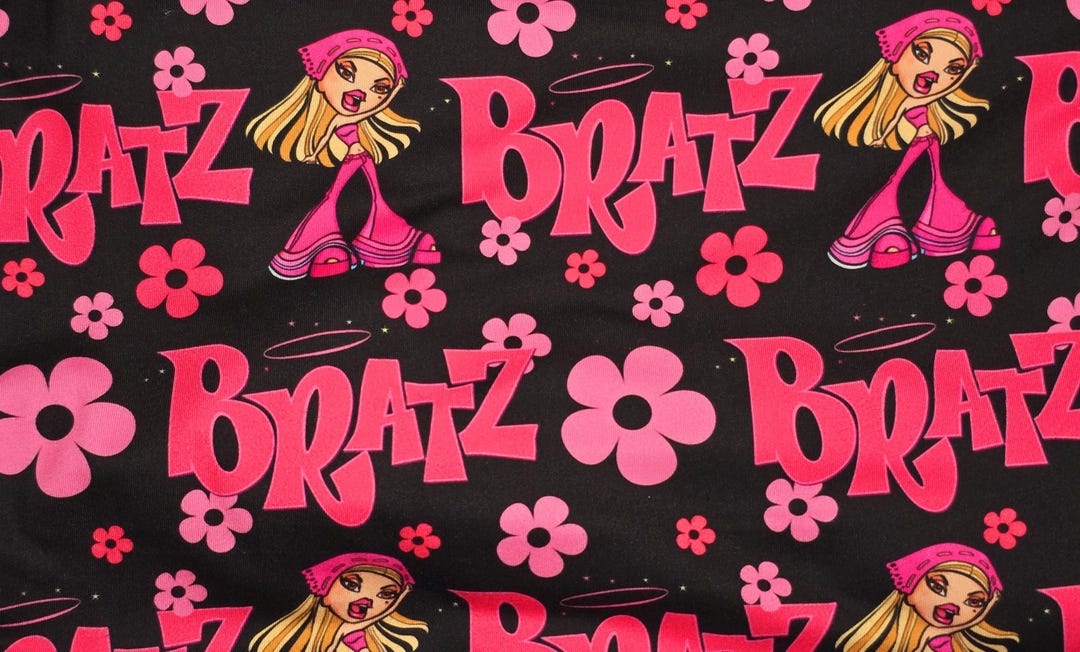 Bratz Fabric to Make Bow/headwrap - Etsy