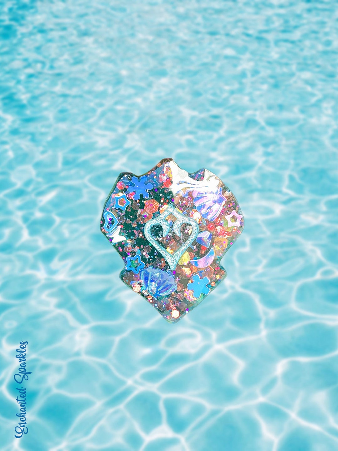 Final Fantasy XIV Mermaid Blue Jobstone Keychain FF14 - Etsy