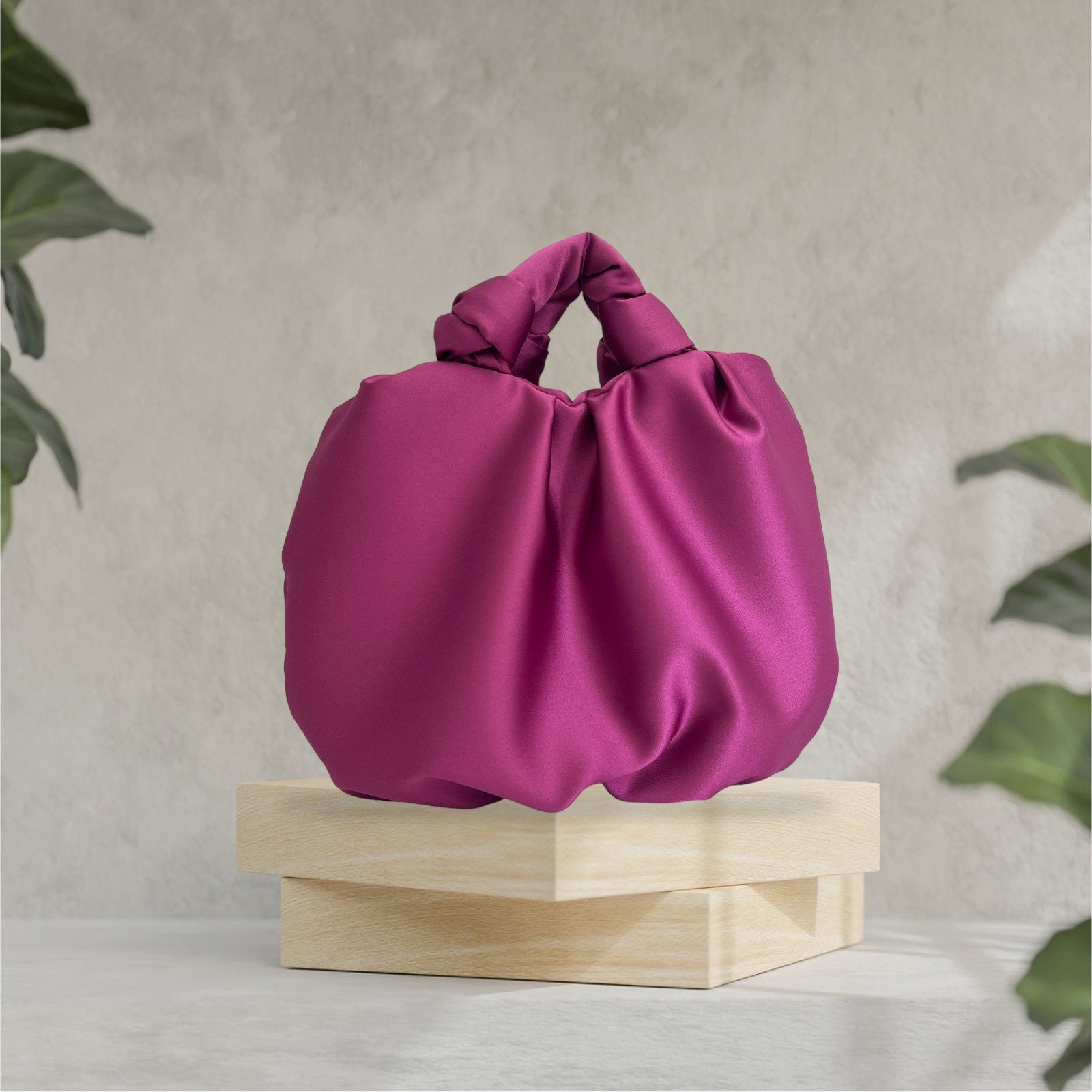 Satin Knot Handbag, Satin Evening Clutch Bag, Furoshiki Knot Bag, Satin ... Satin Knot Handbag, Satin Evening Clutch Bag, Furoshiki Knot Bag, Satin ...
