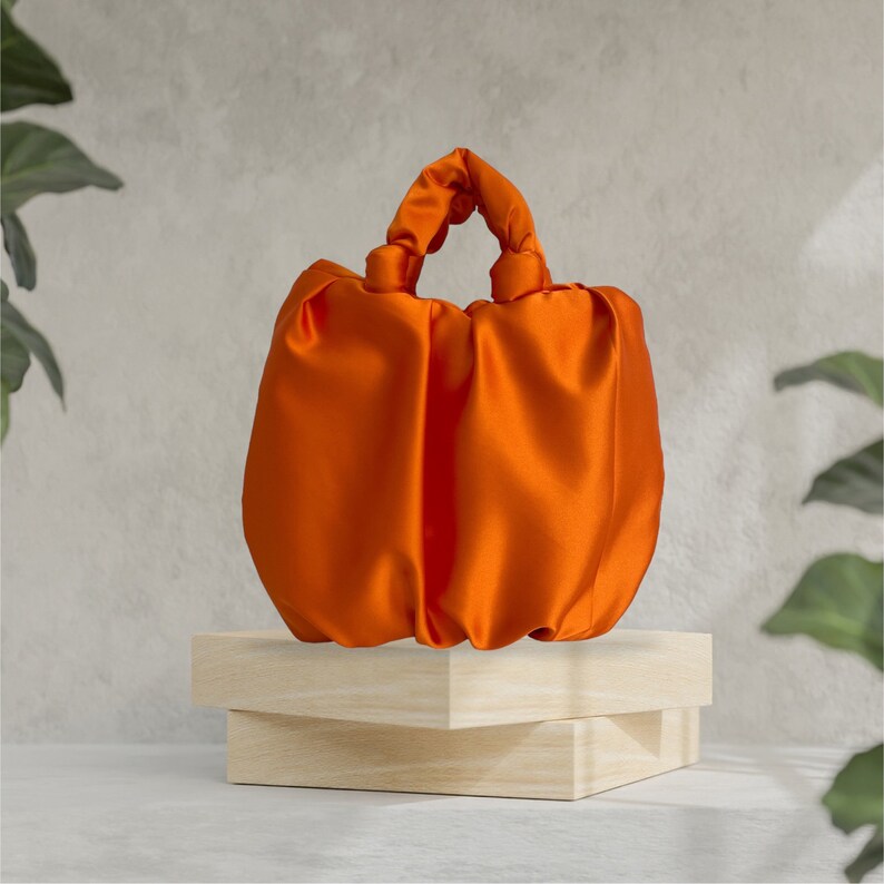 Satin Knot Handbag, Satin Evening Clutch Bag, Furoshiki Knot Bag, Satin ... Satin Knot Handbag, Satin Evening Clutch Bag, Furoshiki Knot Bag, Satin ...