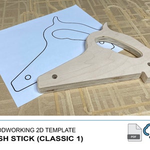 Hand Saw Push Stick Template: Woodworking PDF (digital Download) - Etsy