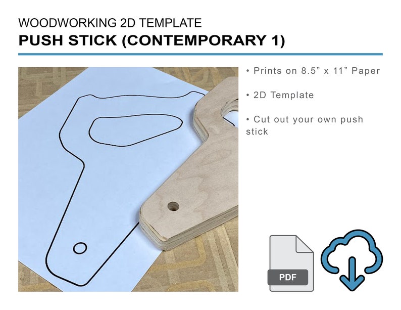 Woodworking Template Table Saw Push Stick Wood Saw Hand Saw - Etsy