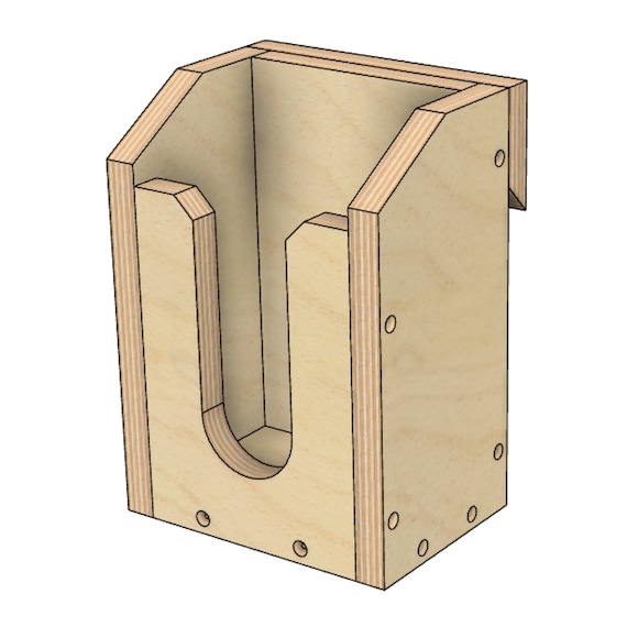 Rubber glove holder store