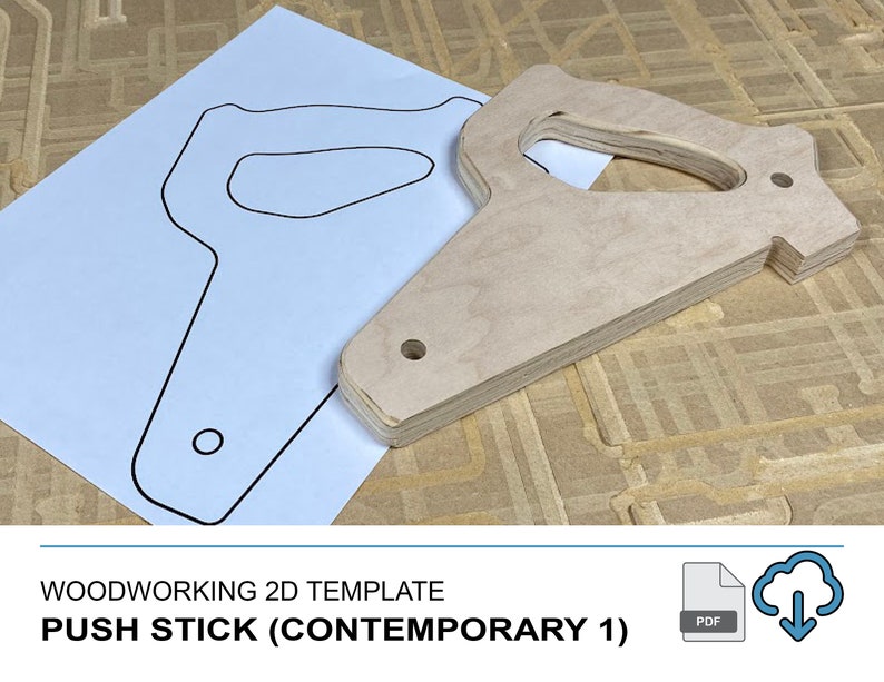 Woodworking Template Table Saw Push Stick Wood Saw Hand Saw - Etsy