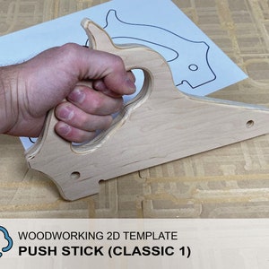 Hand Saw Push Stick Template: Woodworking PDF (digital Download) - Etsy