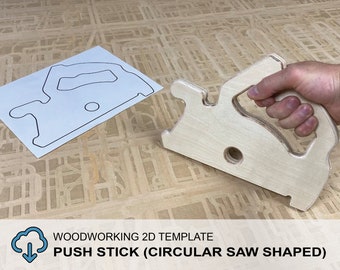 Push Stick Pdf Plans - Etsy