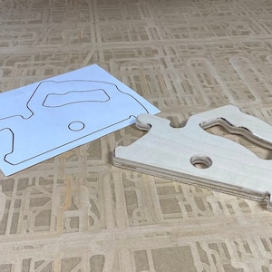 Circular Saw Shaped Table Saw Push Stick Template PDF Download, Push ...