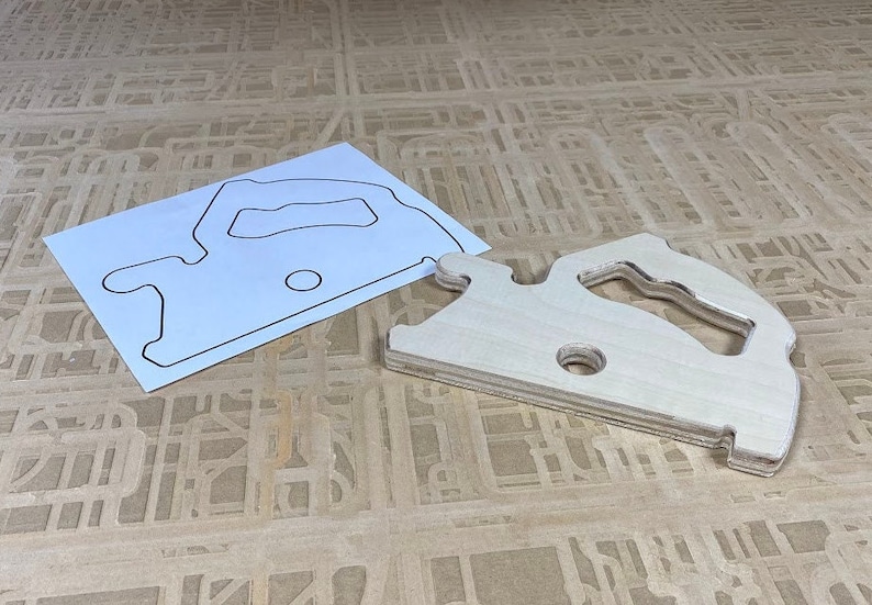 Circular Saw Shaped Table Saw Push Stick Template PDF - Etsy