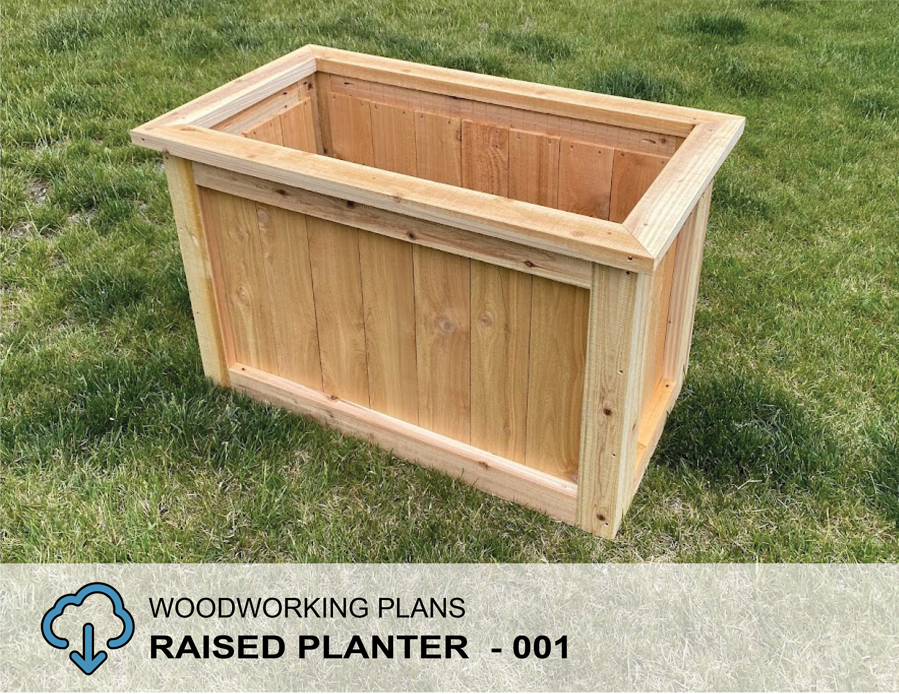 Cedar Planter Boxes Diy Wooden Planters, Planter Box Plans, Garden ...