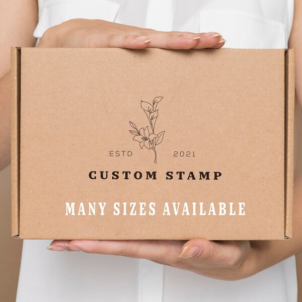 Large Custom Stamp - Etsy