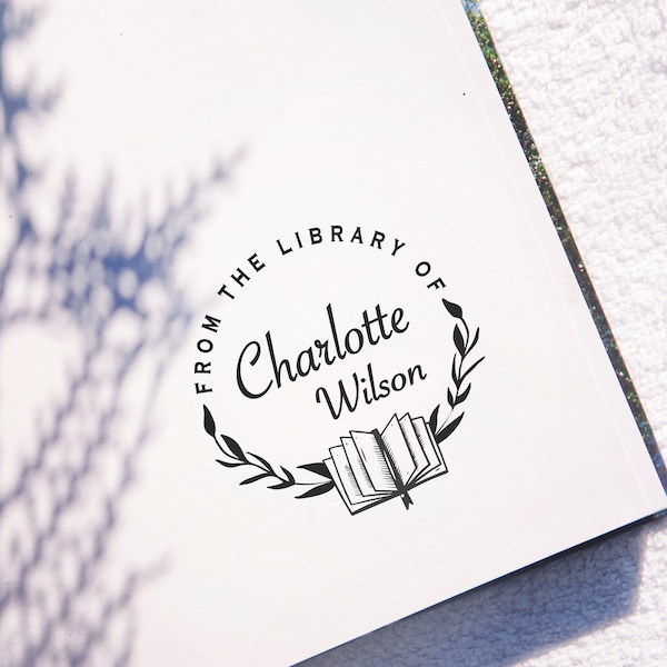 Personalized Book Stamps - Etsy Australia