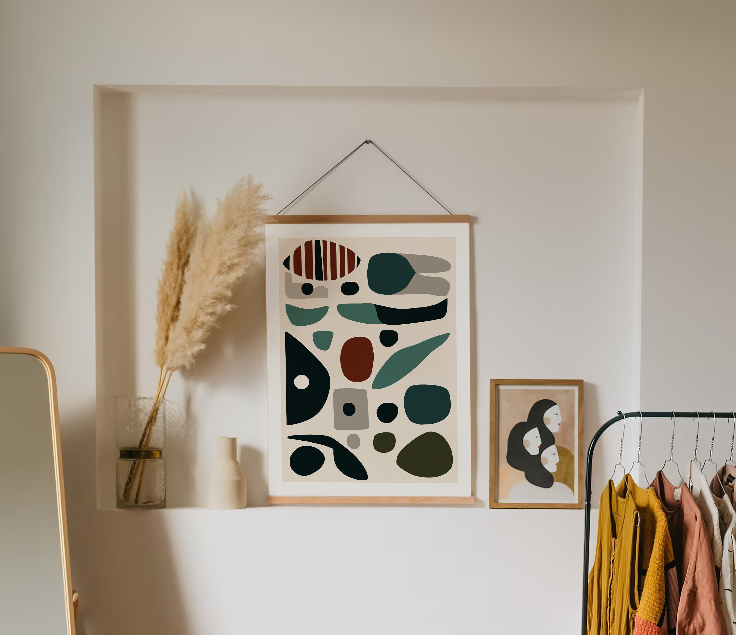 Abstract Colorful Wall Art Prints Modern Aesthetic Printable - Etsy