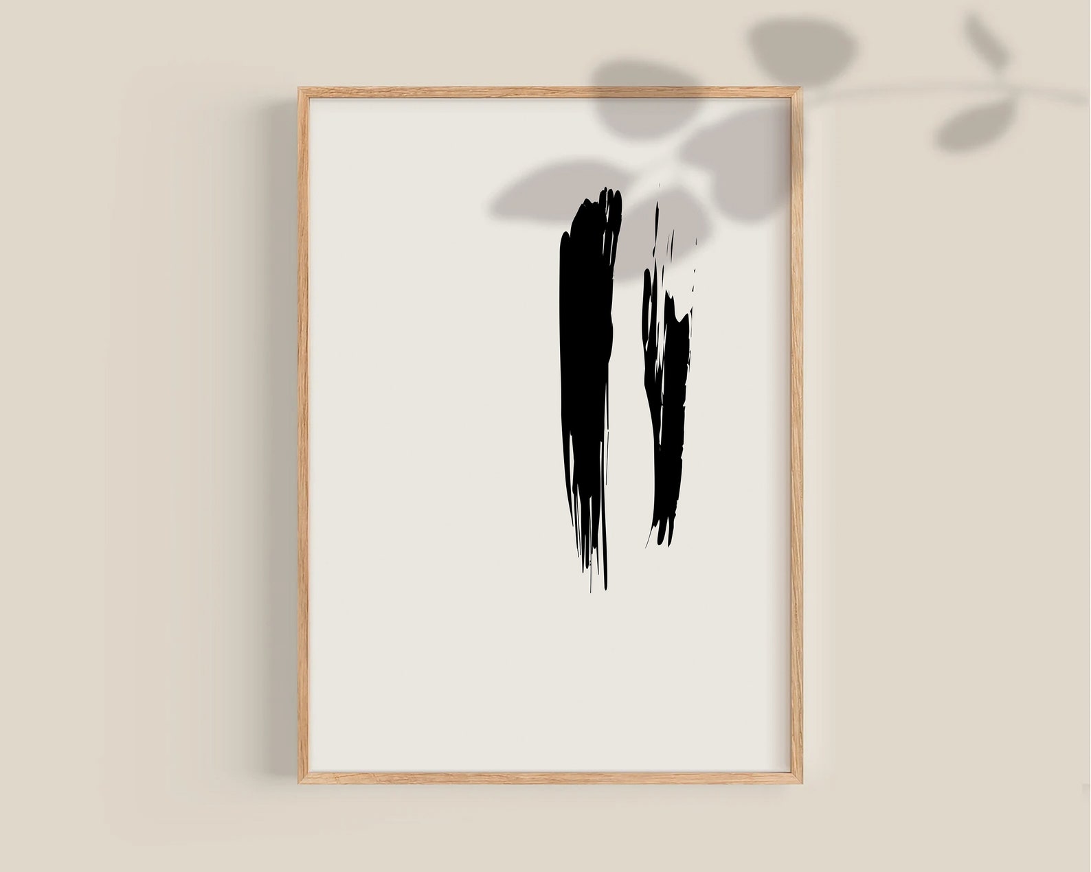 Abstract Wall Art Black Line Minimalist Wall Art Neutral - Etsy