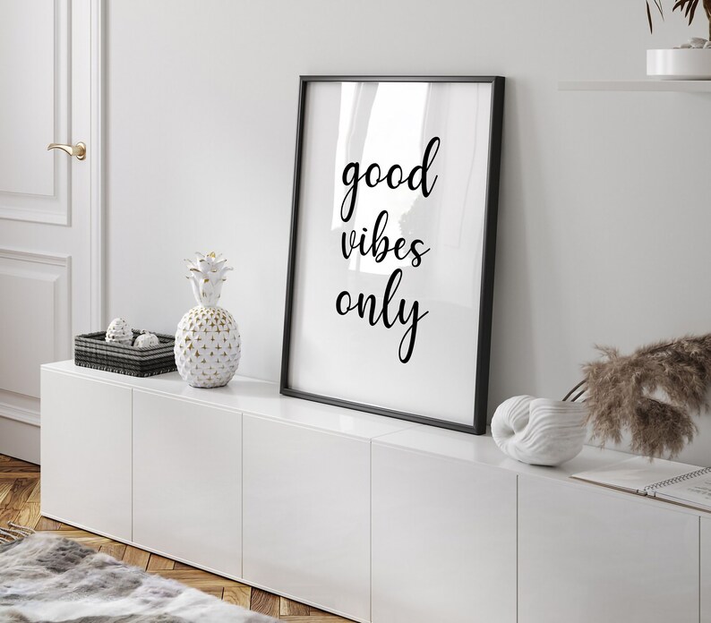 Wall Art Prints Positive Affirmations Wall Art Quotes Inspirational ...
