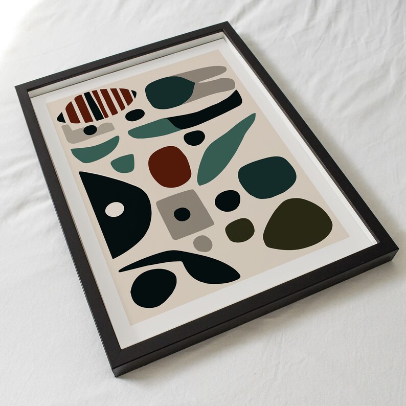 Abstract Colorful Wall Art Prints Modern Aesthetic Printable - Etsy