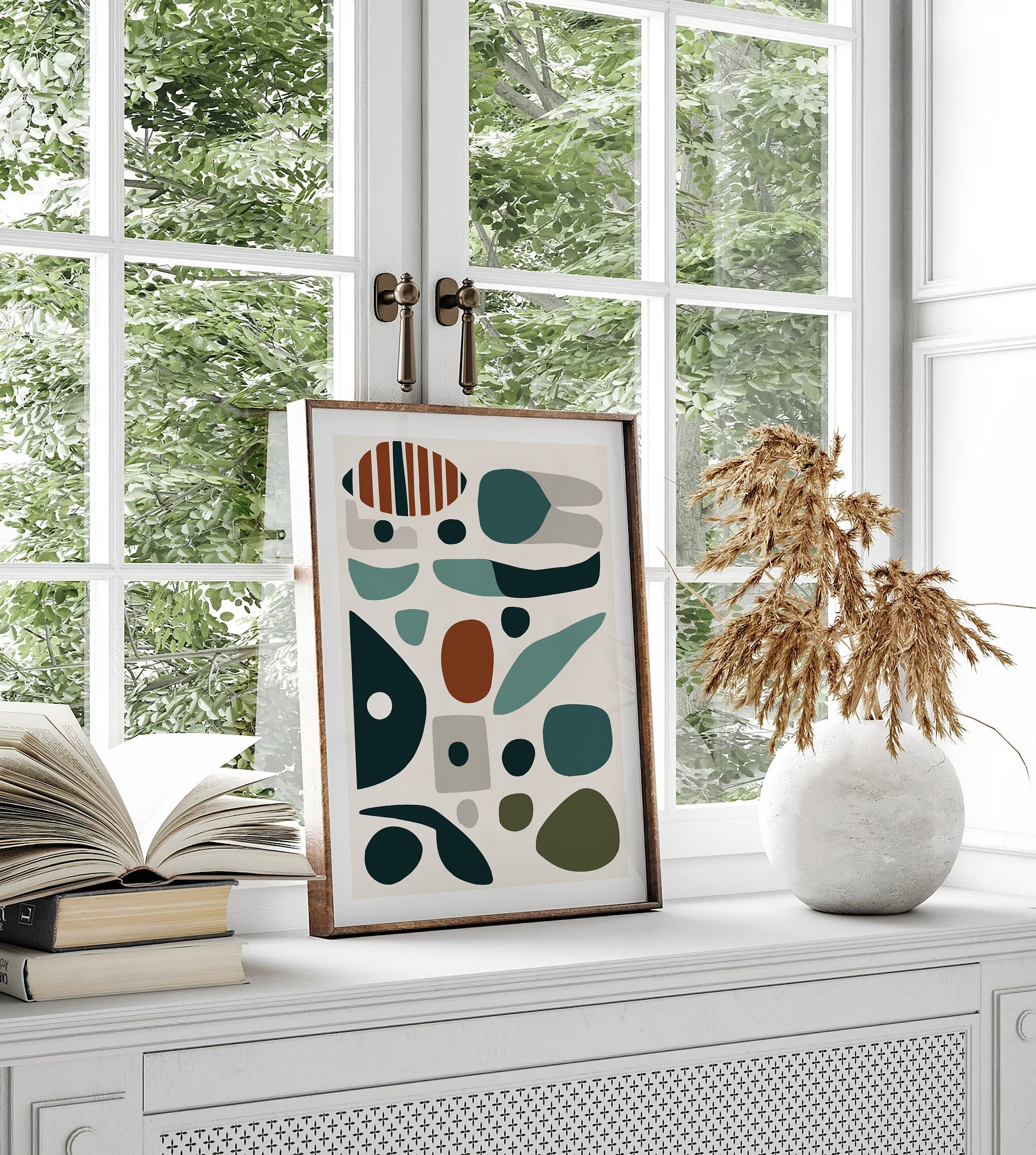 Abstract Colorful Wall Art Prints Modern Aesthetic Printable - Etsy