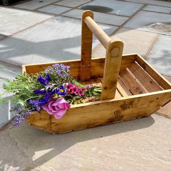 Wooden Trug - Etsy UK