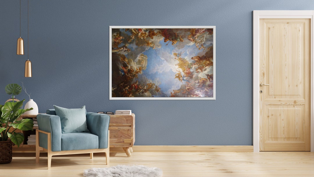 Ceiling Painting of the Palace of Versailles Art Painting - Etsy