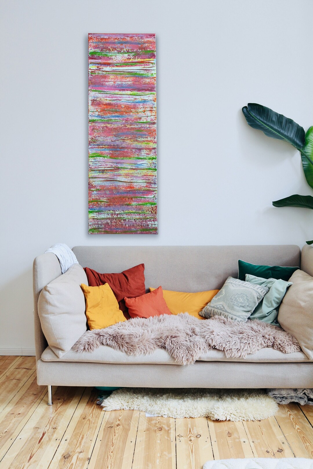 Abstract Structure Painting on Canvas - Etsy
