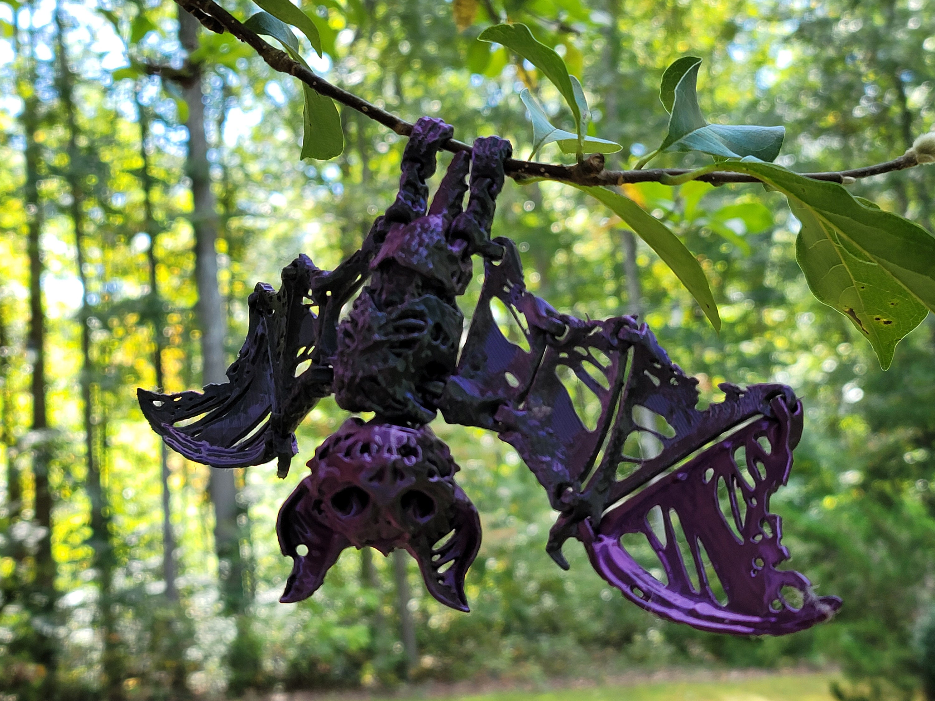 Flexible Zombie Bat Zombat 3D Printed Articulated Desktop - Etsy