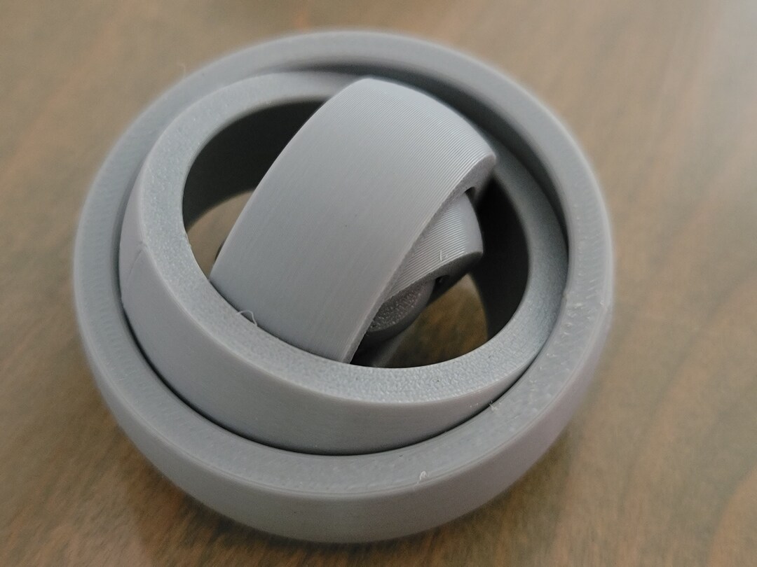 Zen Spin Fidget Toy | 3D Printed Zen Fidget Rings Toy - Stress Relief ...