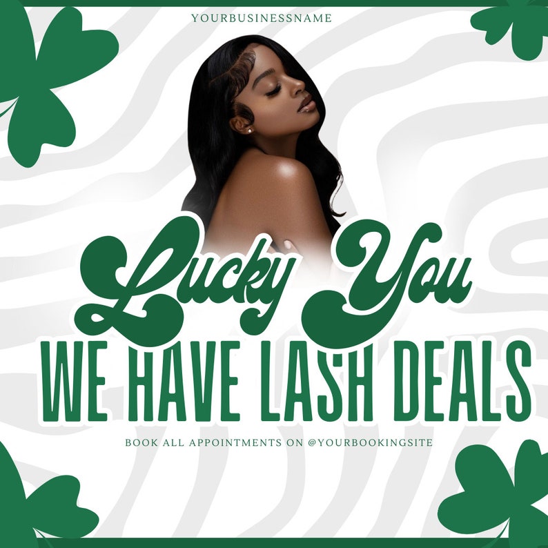 March Bookings Flyer | Bookings Flyer | Lucky You | St Patrick’s Day ...