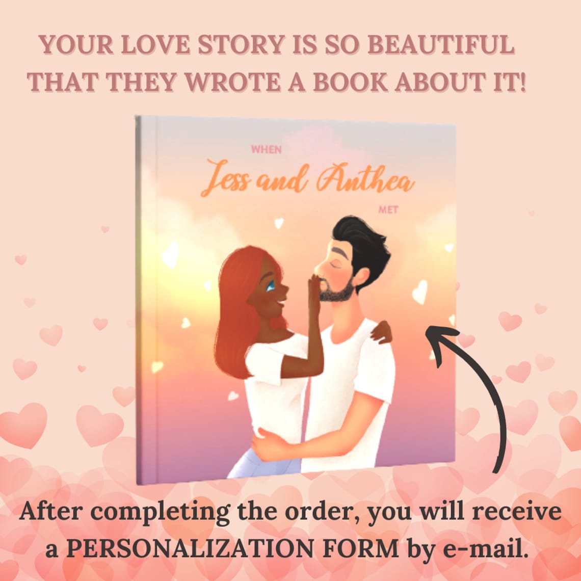 Personalized Love Book Valentine's Gift Personalized - Etsy