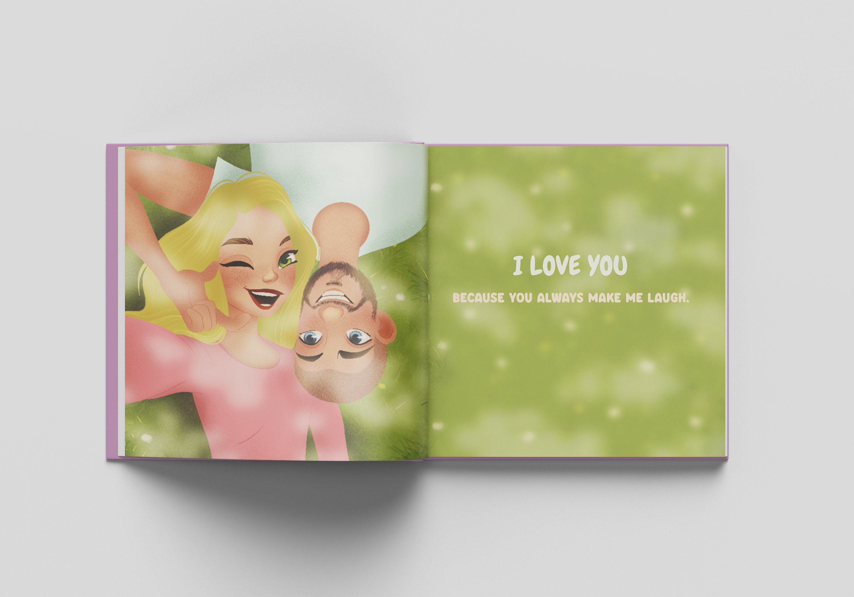 10 Reasons Why I Love You, Personalized Love Book, Valentine's Gift ...