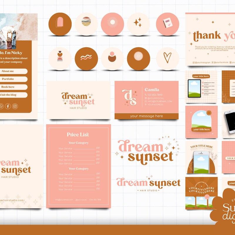Branding Logo Kit - Etsy