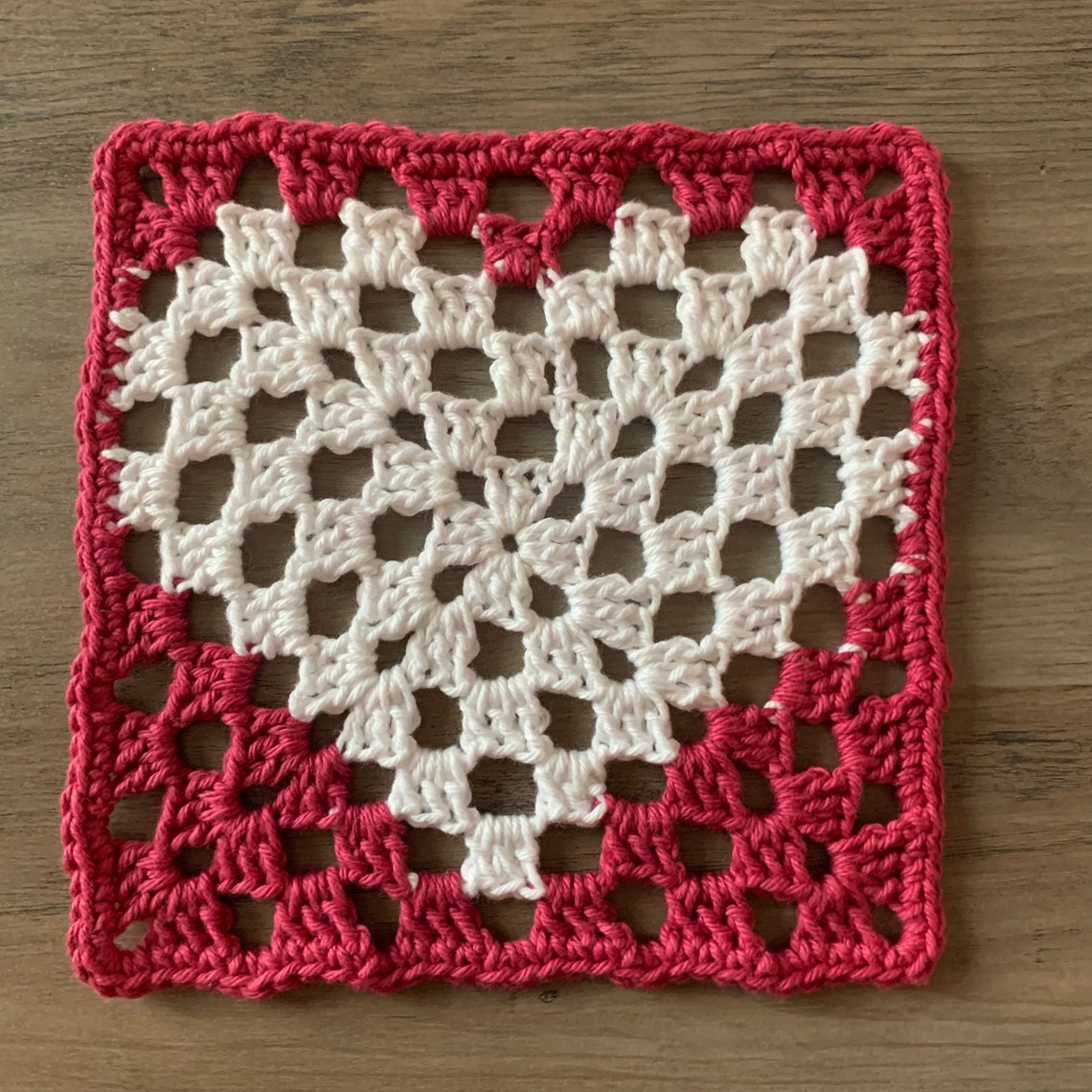 Heart Granny Square Pattern - Etsy