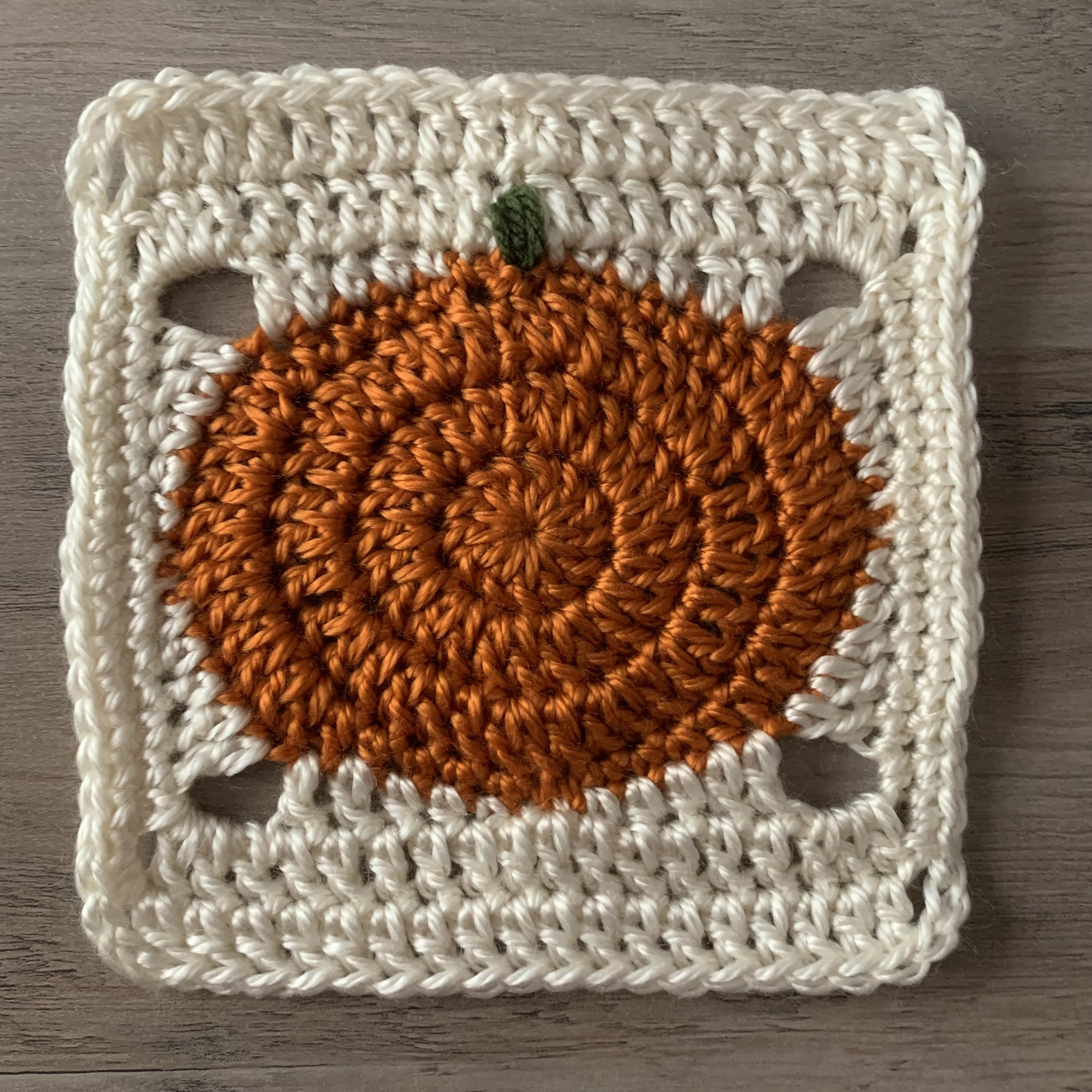 Pumpkin Granny Square Pattern - Etsy