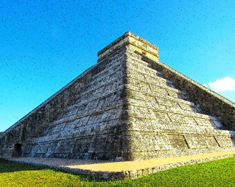 Chichen Itza Printable - Etsy