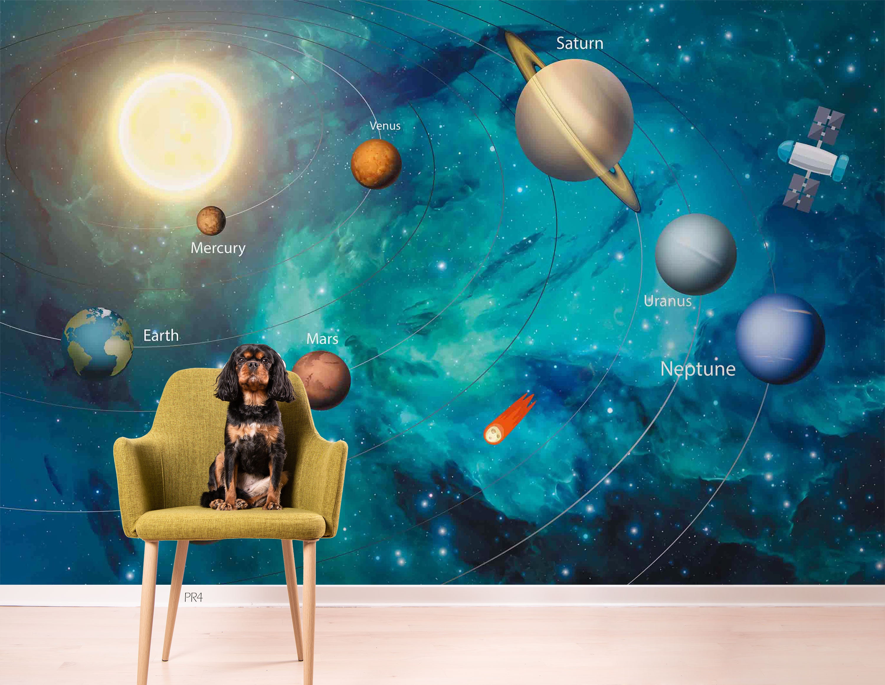 Animated Planets 3d Wallpaper